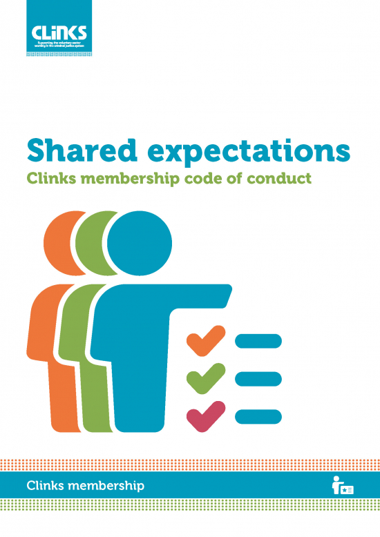 Shared expectations | Clinks